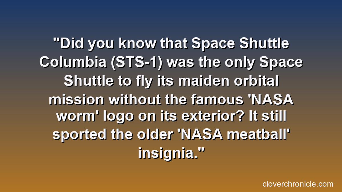 First Space Shuttle Flight: A New Era of Orbital Travel - Clover Chronicle